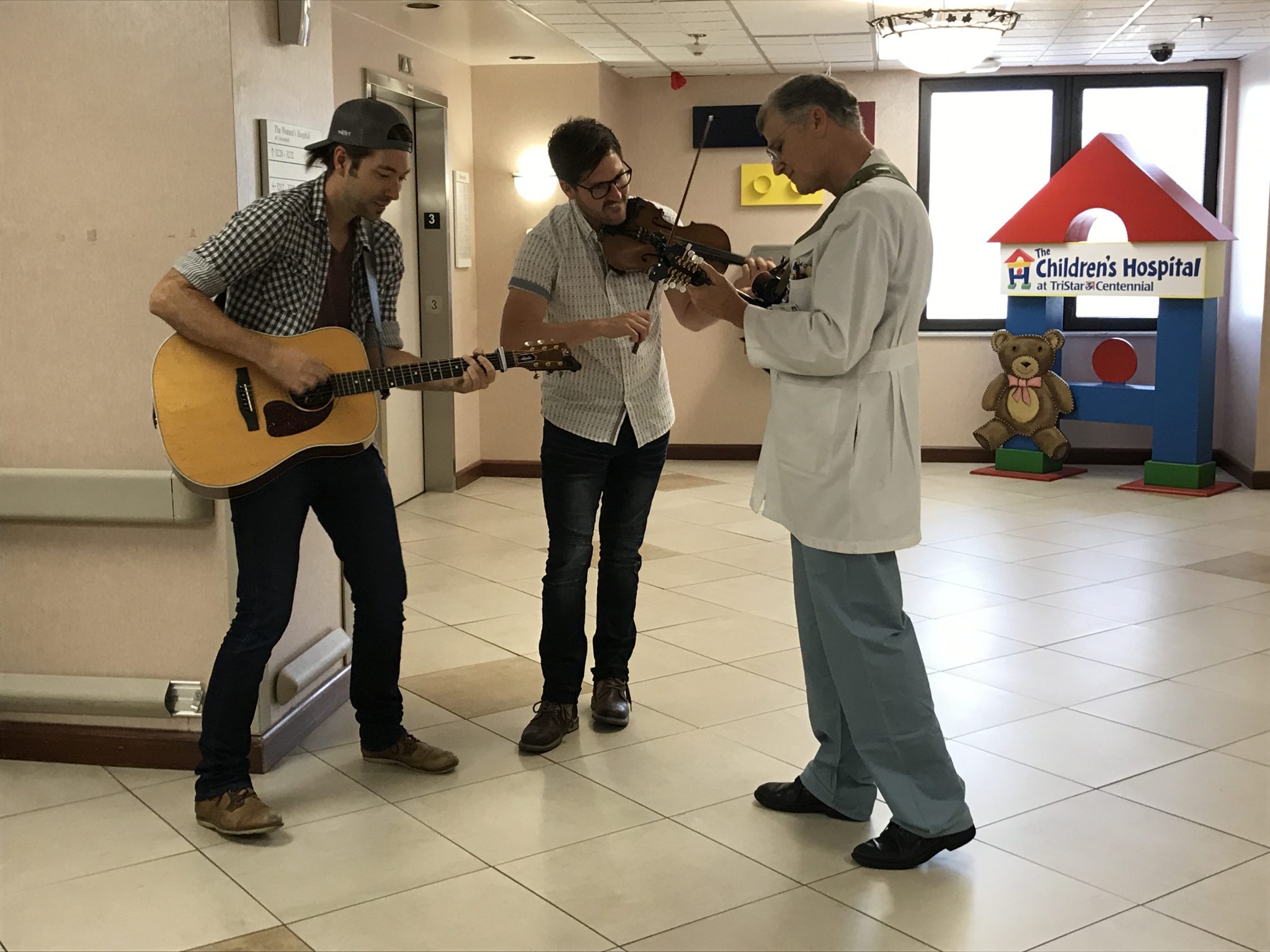 The Railers Jam With Doctor at TriStar Centennial Women and Children's ...