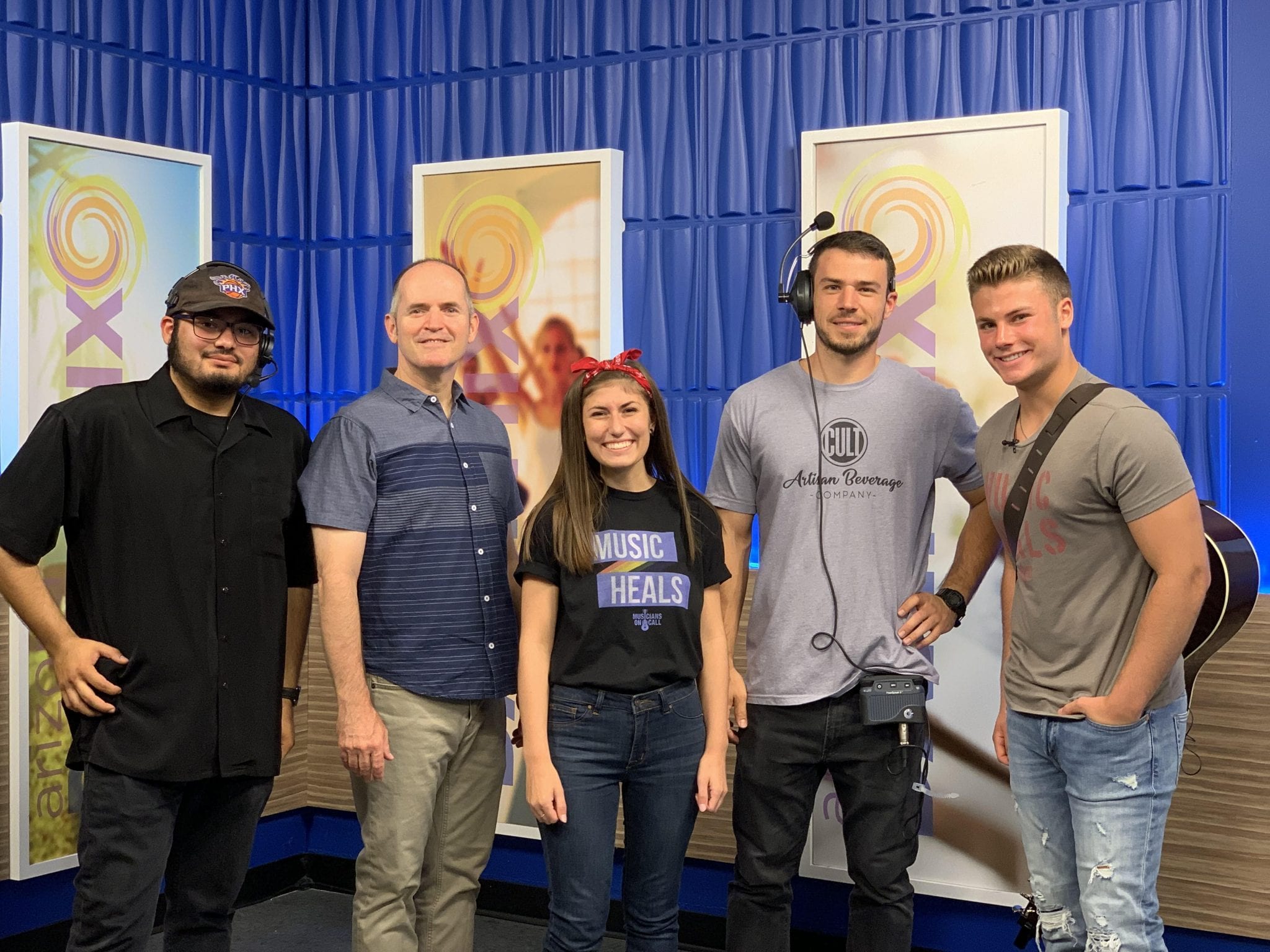 Musicians On Call Volunteers Featured on AZTV! - Musicians On Call
